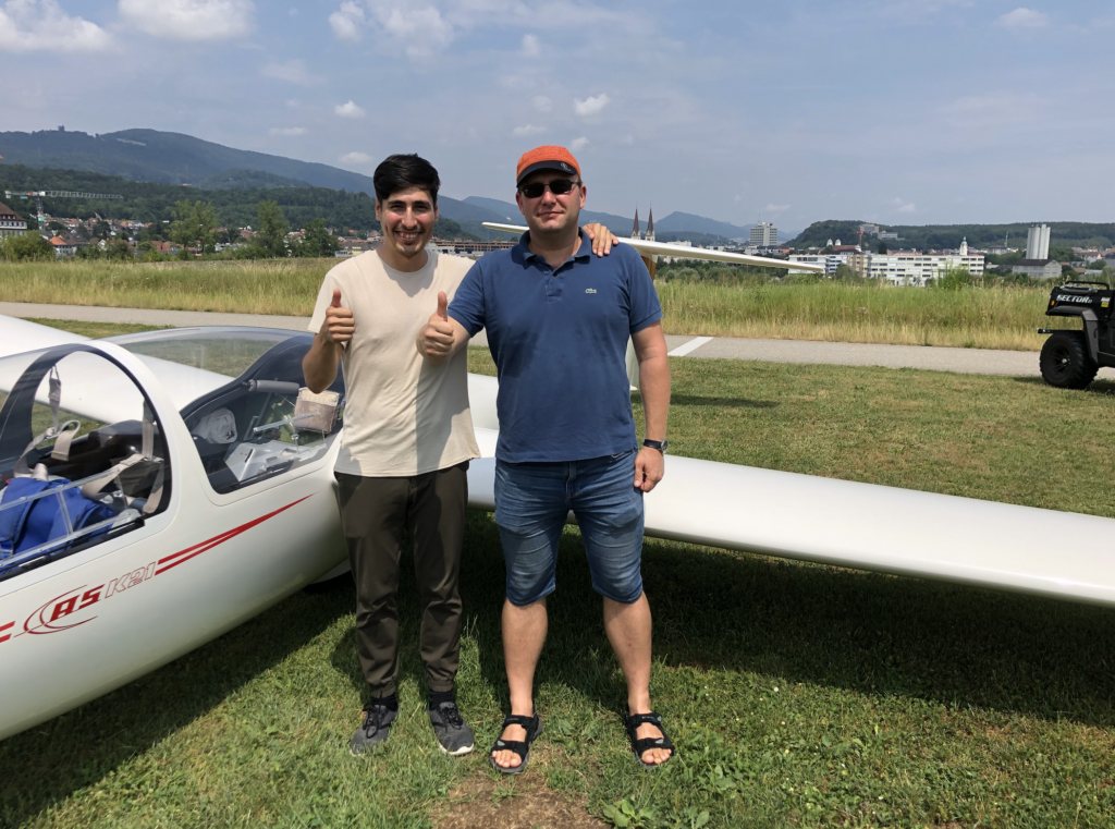Erfolgreiche Flugprüfung: Andrea Ruch – Segelfluggruppe Olten